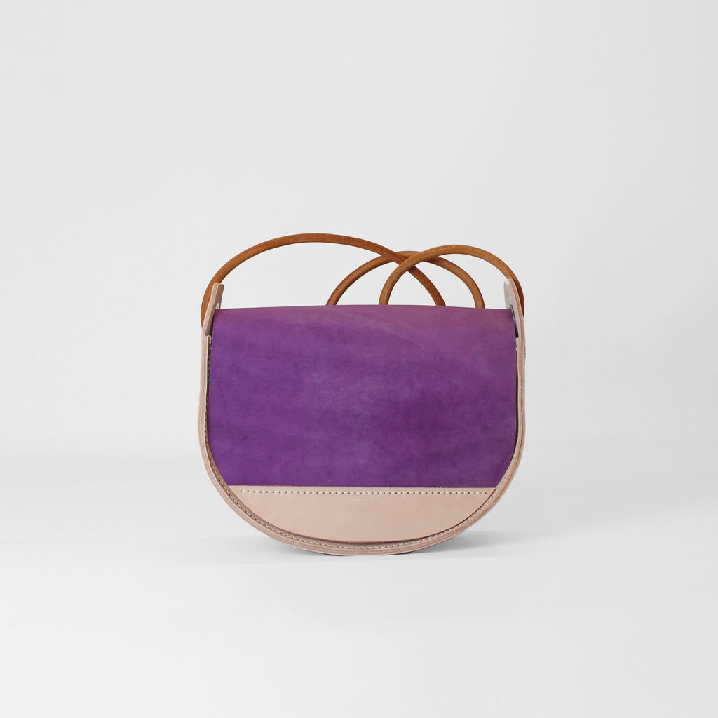 Crescent Handbag in Colour – Elbow Workshop